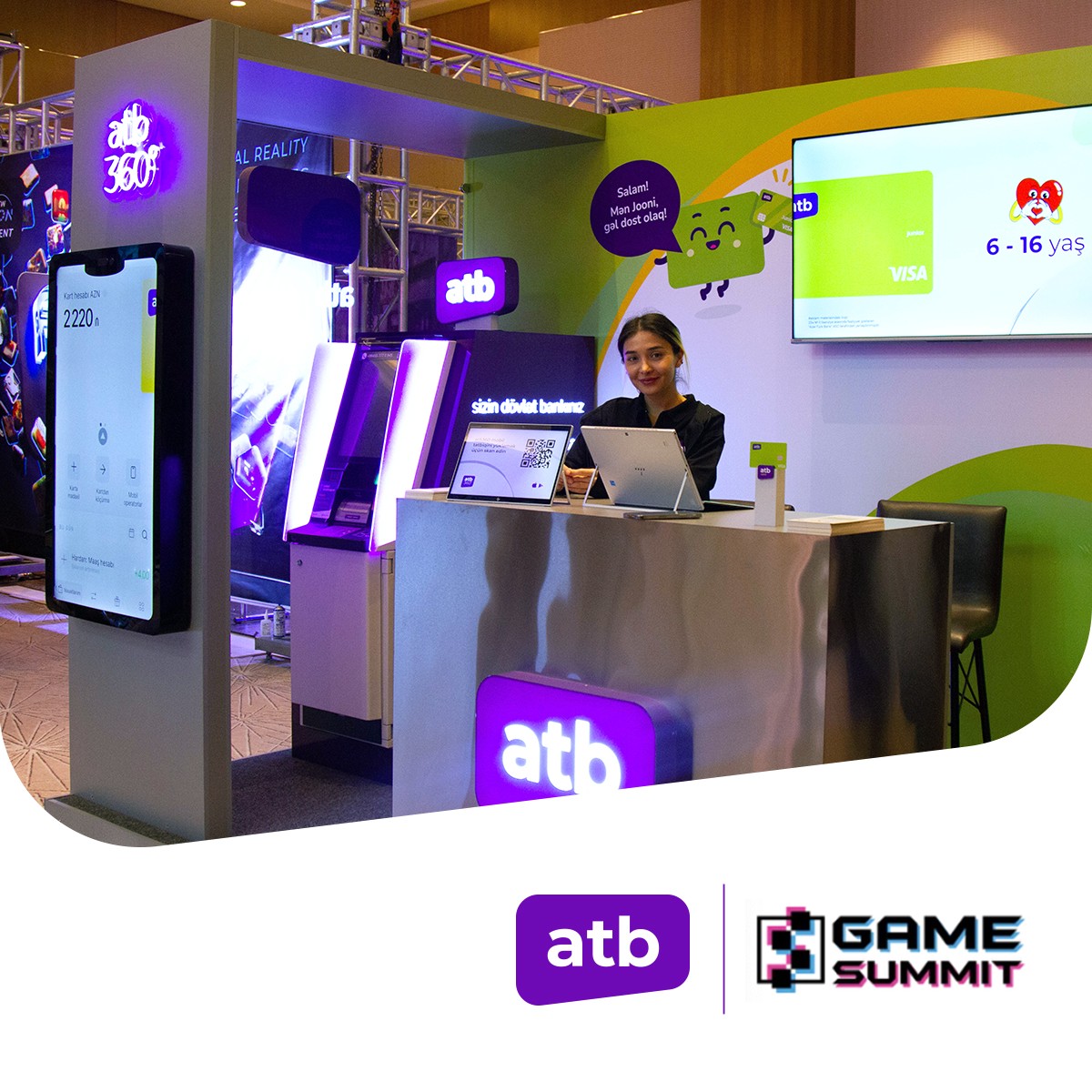 Azər Türk Bank qış mövsümü Game Summit-in rəsmi tərəfdaşı qismində ...